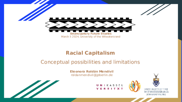 (PDF) Racial capitalism. Conceptual possibilities and limitations