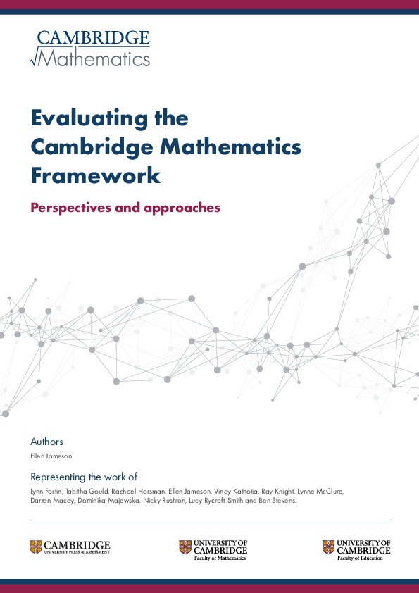 (PDF) Evaluating the Cambridge Mathematics Framework