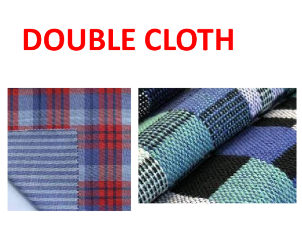 (PPT) Double cloth weave