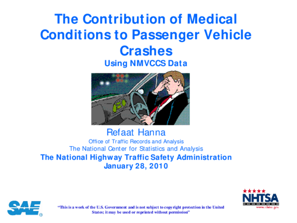 (PDF) The Contribution of Medical Conditions to Passenger Vehicle ...