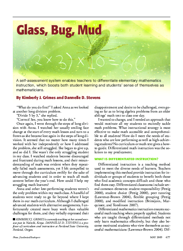 (PDF) Glass, Bug, Mud