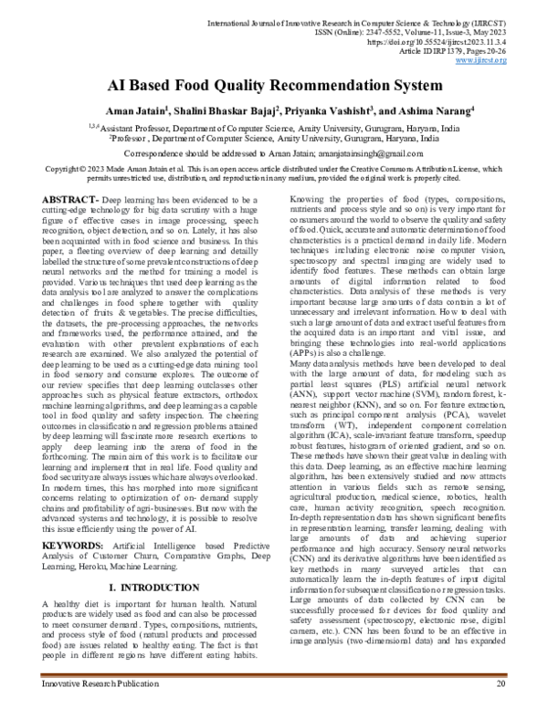 (PDF) Artificial Intelligence Based Predictive Analysis of Customer Churn