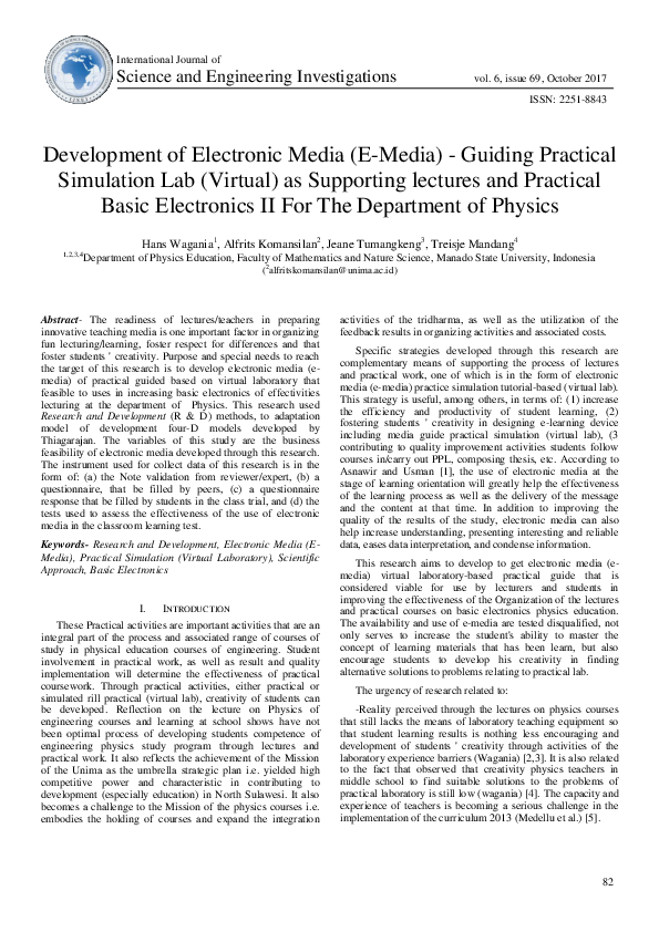 (PDF) Development of Electronic Media (E-Media)-Guiding Practical ...