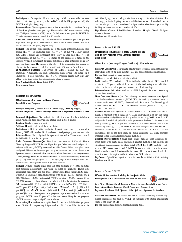 (PDF) Effects Of Locomotor Training In Subjects With Incomplete SCI – A ...