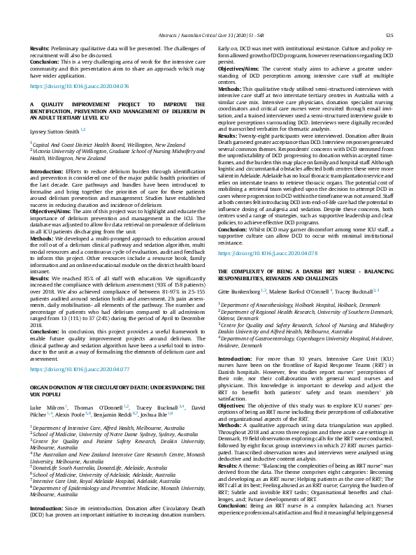 (PDF) The complexity of being a Danish rrt nurse - balancing ...