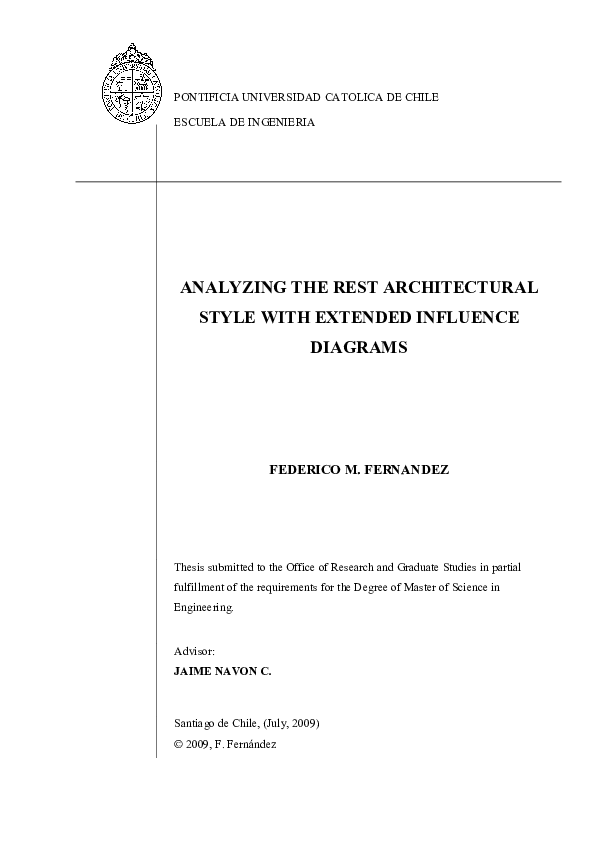 (PDF) Analyzing the rest architectural style with extended influence ...