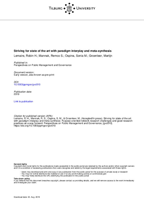(PDF) Striving for State of the Art with Paradigm Interplay and Meta ...