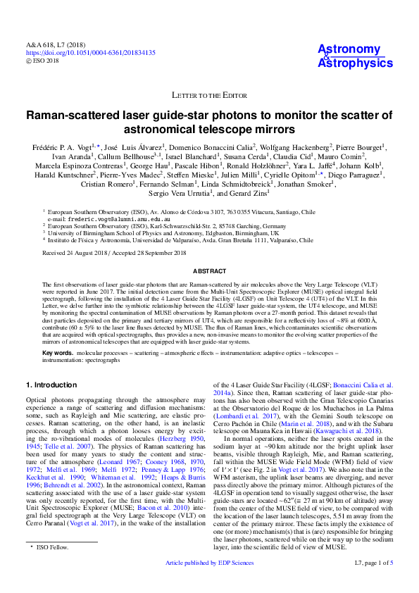 (PDF) Raman-scattered laser guide-star photons to monitor the scatter ...
