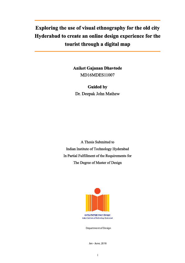 (PDF) Exploring the use of visual ethnography for the old city ...