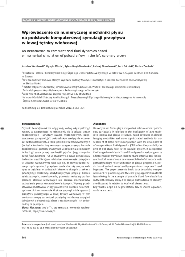 (PDF) An introduction to computational fluid dynamics based on ...