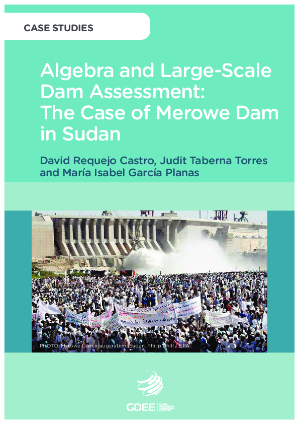 (PDF) Algebra and large-scale dam assessment: the case of merowe dam in ...