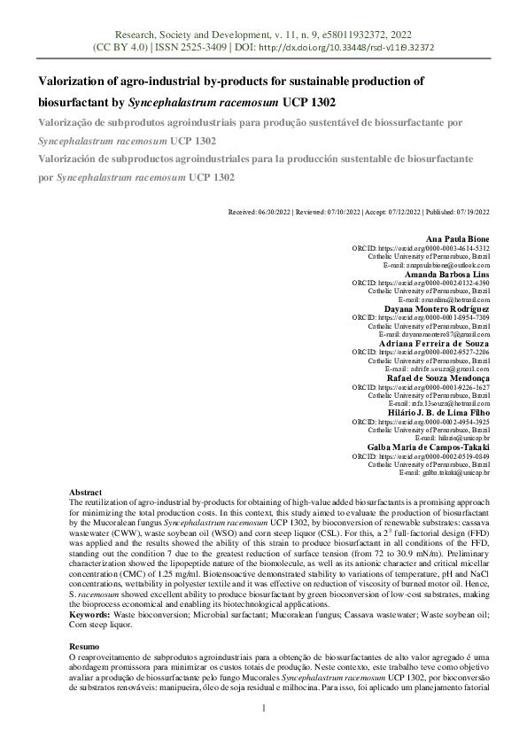 (PDF) Valorization of agro-industrial by-products for sustainable ...
