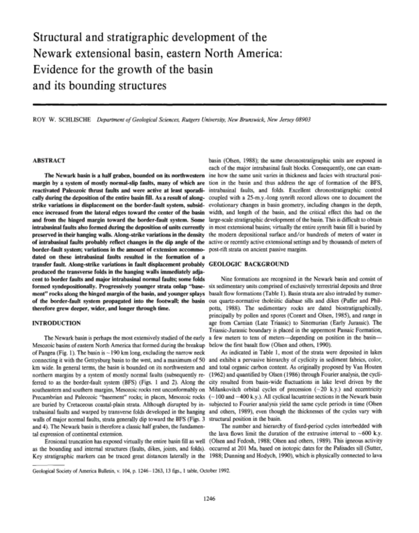 (PDF) Structural and Stratigraphic Development of Neogene Basins in the ...