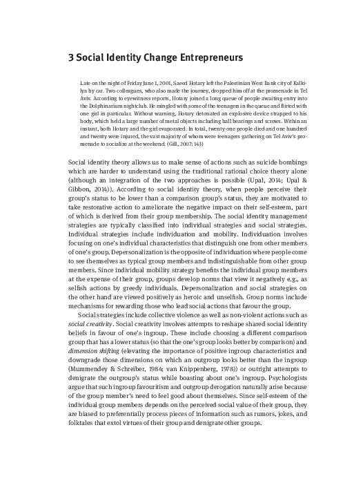 (PDF) 3 Social Identity Change Entrepreneurs