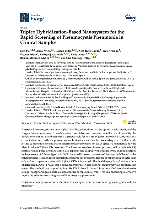 (PDF) Triplex Hybridization-Based Nanosystem for the Rapid Screening of ...