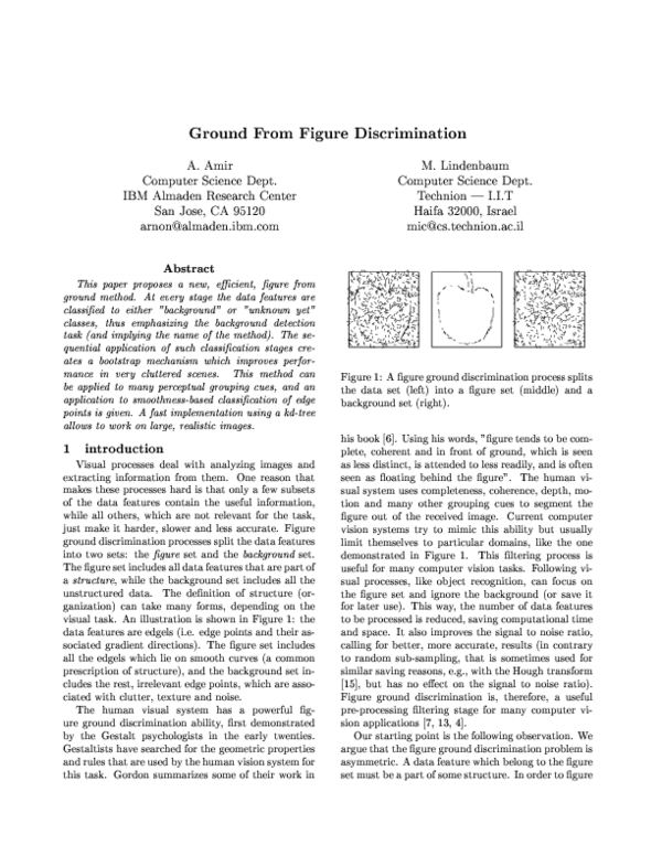 (PDF) Ground from figure discrimination