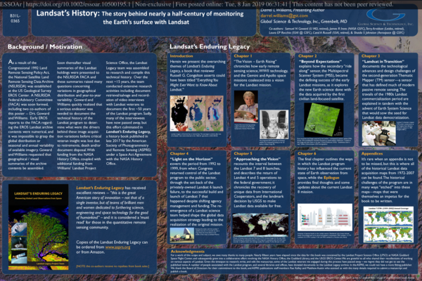 (PDF) Landsat’s History: The story behind nearly a half-century of ...