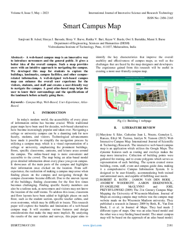 (PDF) Smart Campus Map