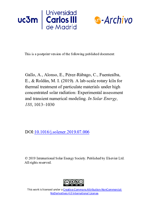 (PDF) A lab-scale rotary kiln for thermal treatment of particulate ...