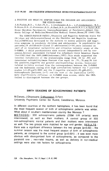 (PDF) A Positive and Negative Symptom Scale for Children and ...