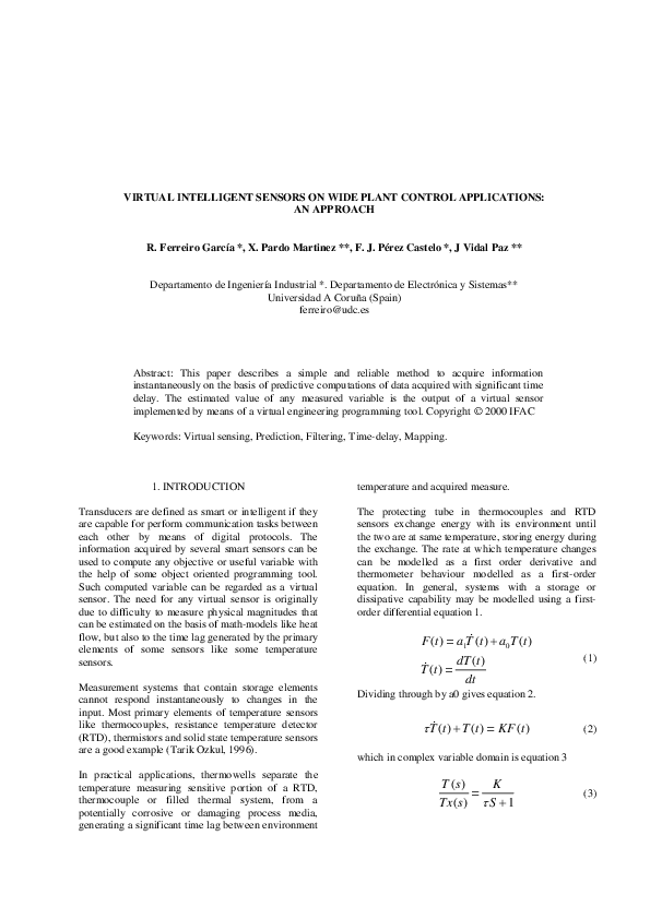 (PDF) Virtual Intelligent Sensors on Wide Plant Control Applications: An Approach | ramon ...