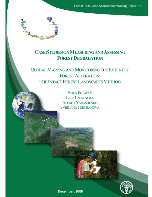 (PDF) The Global Forest Resources Assessment programme is coordinated ...