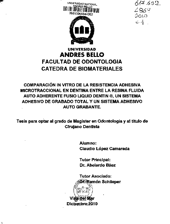 (PDF) Comparación in vitro de la resistencia adhesiva microtraccional ...
