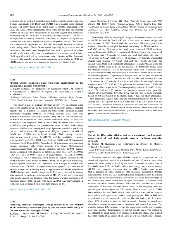 (PDF) P.197Use of the D3-creatine dilution test as a non-invasive and ...