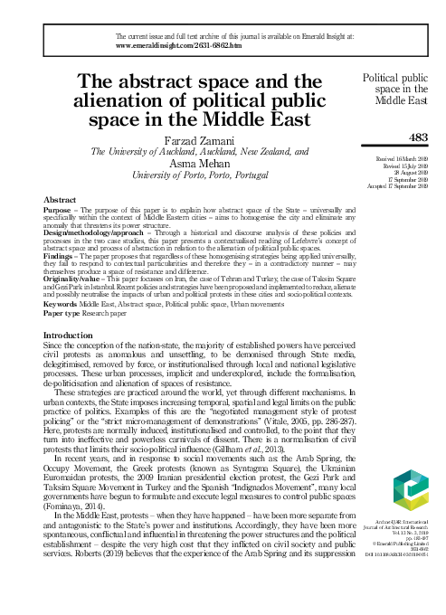 (PDF) Public Political Space
