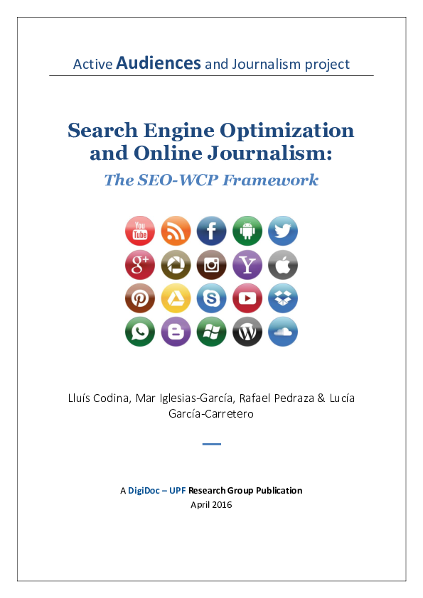 (PDF) Search Engine Optimization and Online Journalism: The SEO-WCP Framework