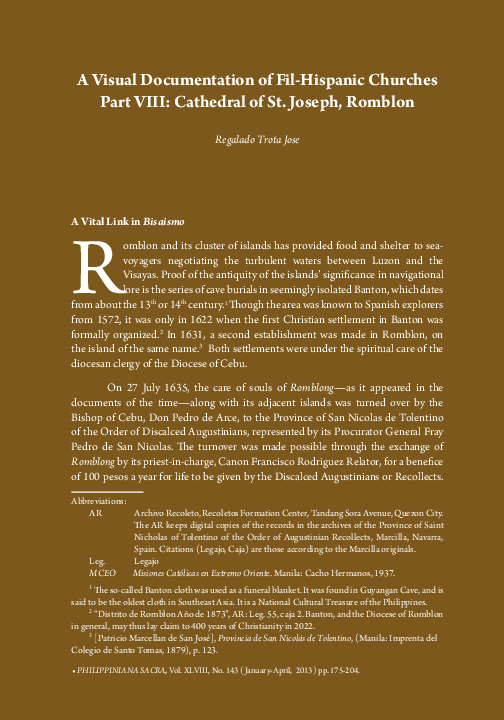 (PDF) Fil-Hispanic Churches: St. Joseph Cathedral