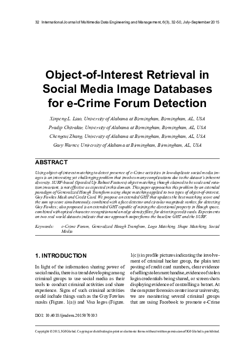 (PDF) Object-of-Interest Retrieval in Social Media Image Databases for ...