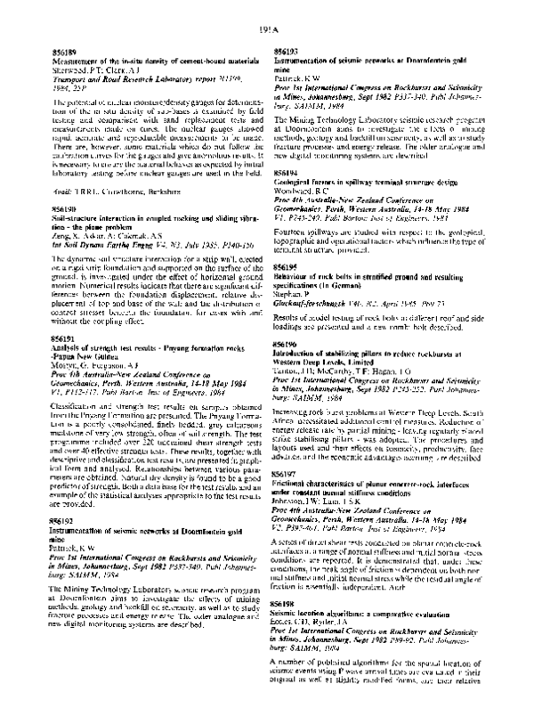 (PDF) Analysis of strength test results - Pnyang formation rocks ...