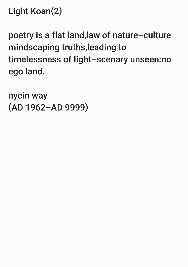 (PDF) Light koan (2) | Nyein Way - Academia.edu