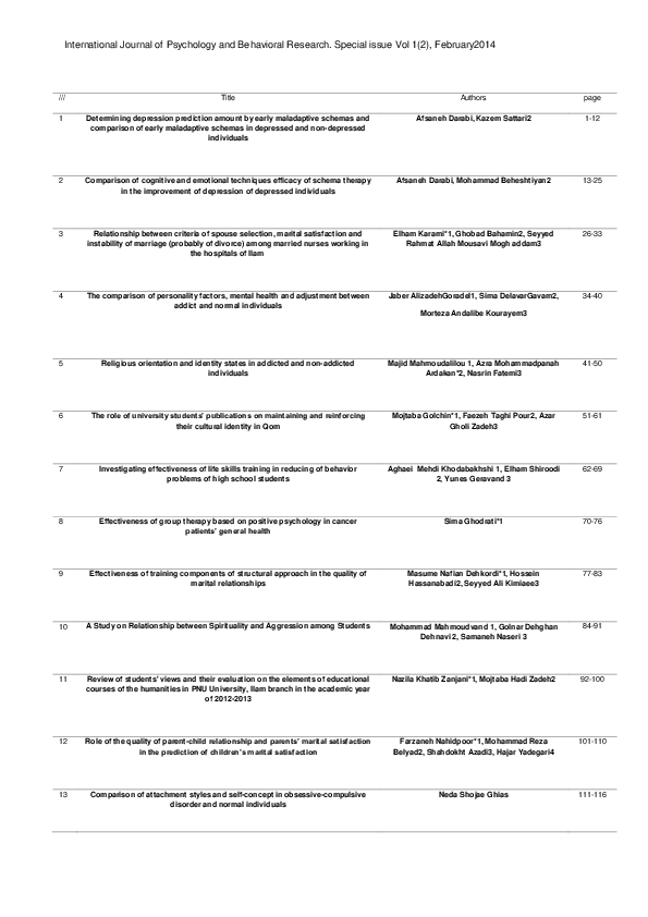 (PDF) Survey of Factor structure and reliability Relationship Style ...