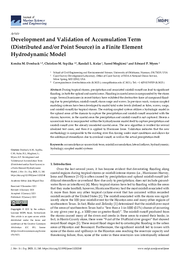 (PDF) Development and Validation of Accumulation Term (Distributed and ...