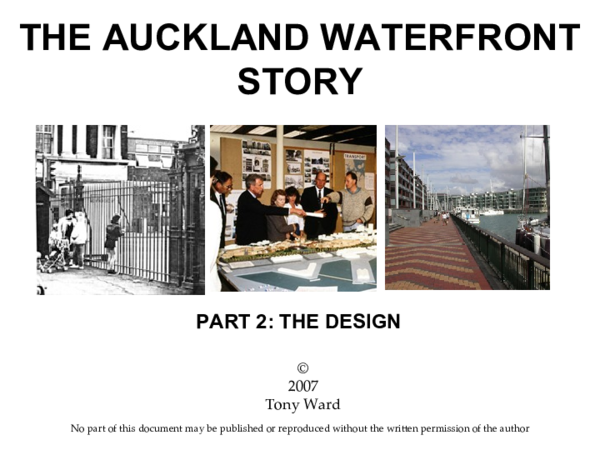 (PPT) Auckland Waterfront design project.: