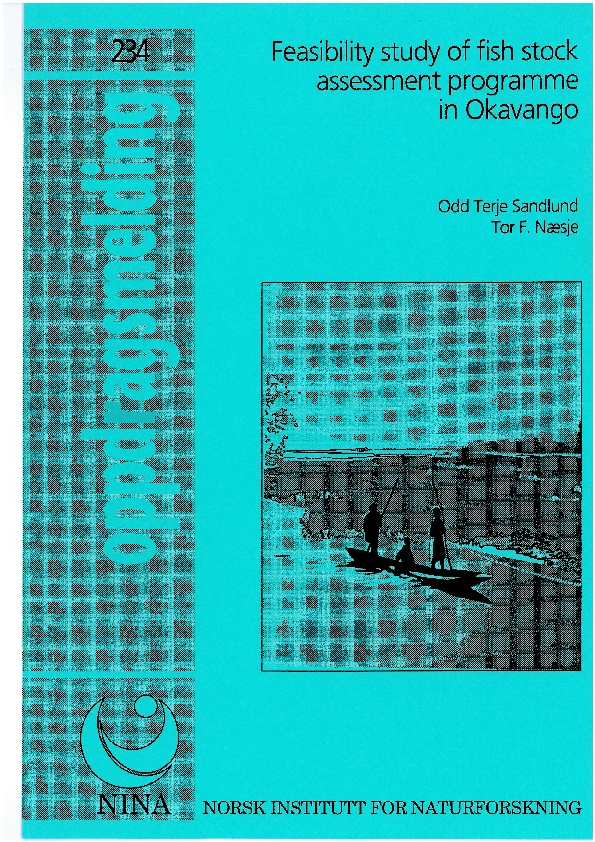 (PDF) Feasibility of fish stock assessment programme in Okavango