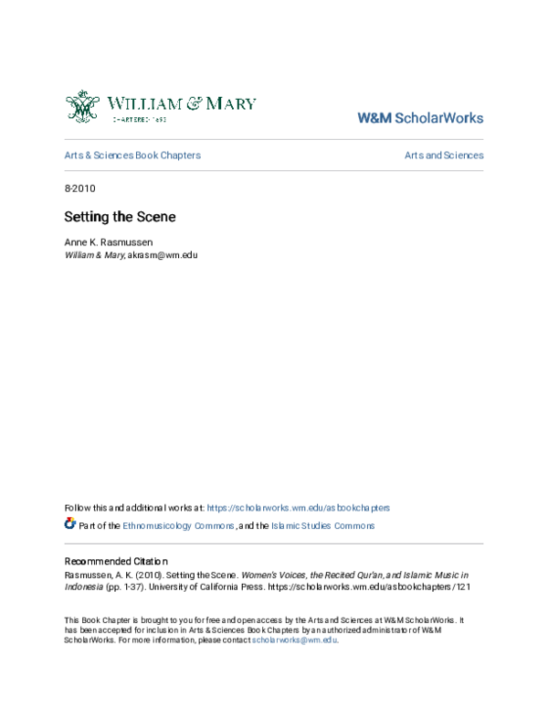 (PDF) Cultural Insights from an Indonesian Ceremony