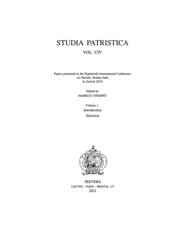 (PDF) Some Early Christian Trees