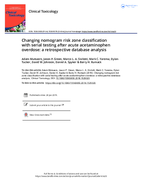 (PDF) Changing nomogram risk zone classification with serial testing ...