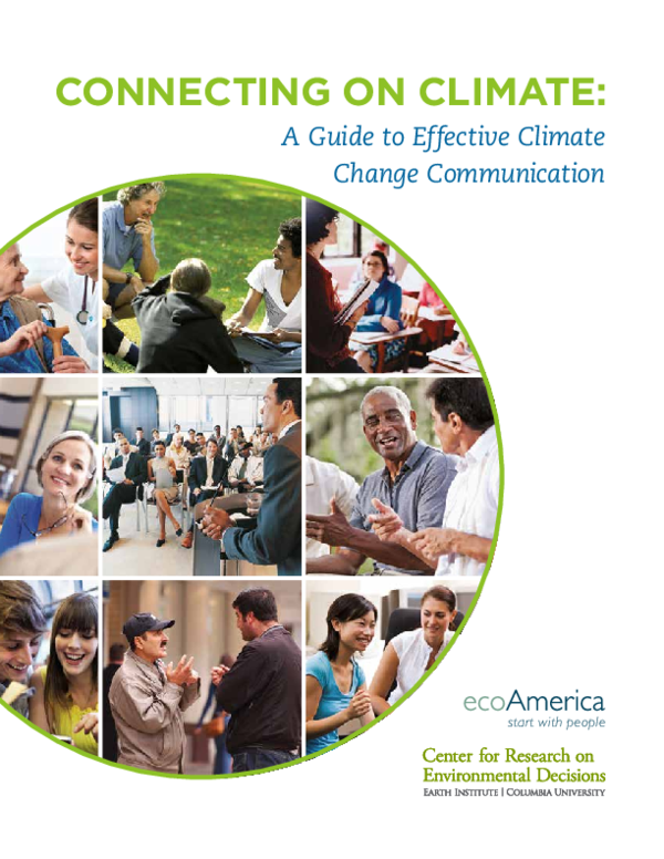 (PDF) Connecting on Climate: A Guide to Effective Climate Change ...