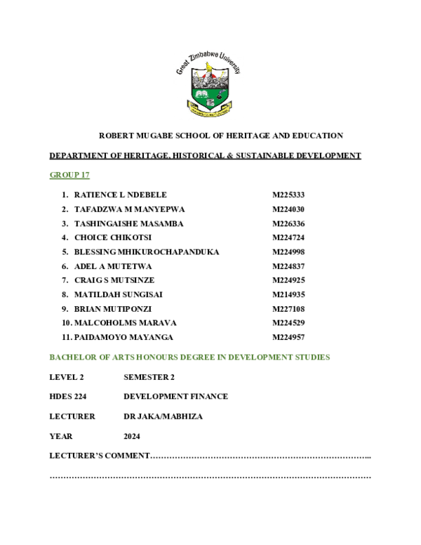 (DOC) GROUP 17 TUTORIAL PRESENTATION