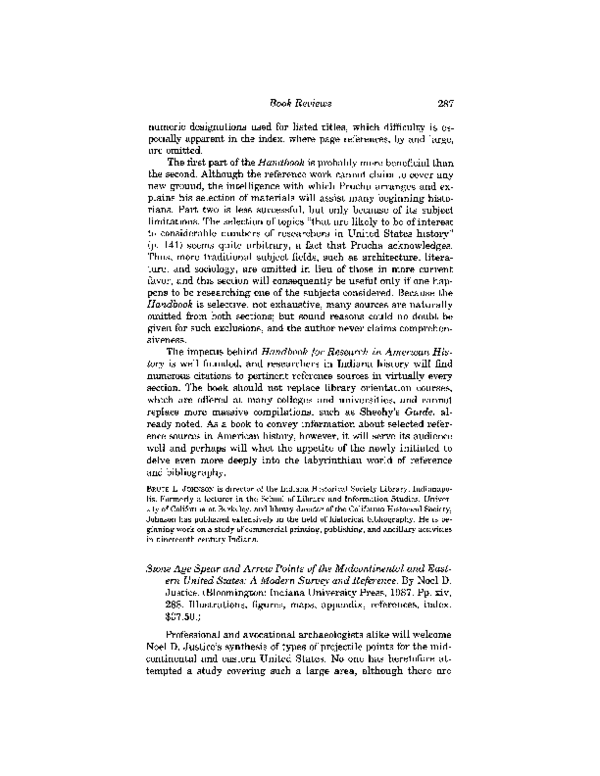 (PDF) Stone Age Spear and Arrow Points of the Midcontinental and ...
