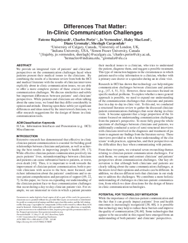 (PDF) Differences that matter