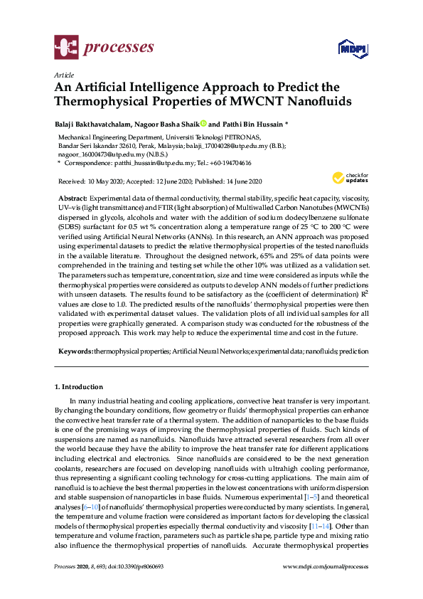 (PDF) Artificial intelligence approach to predict thinning in the hydroforming process