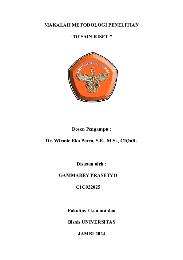 (DOC) DESAIN RISET GAMMAREY PRASETYO | Gammarey Prasetyo - Academia.edu