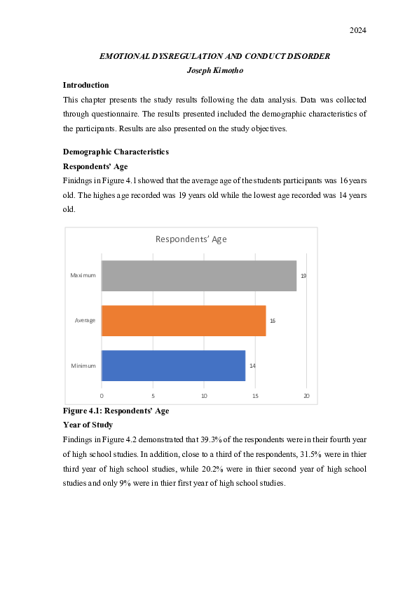 (PDF) EMOTIONAL DYSREGULATION AND CONDUCT DISORDER