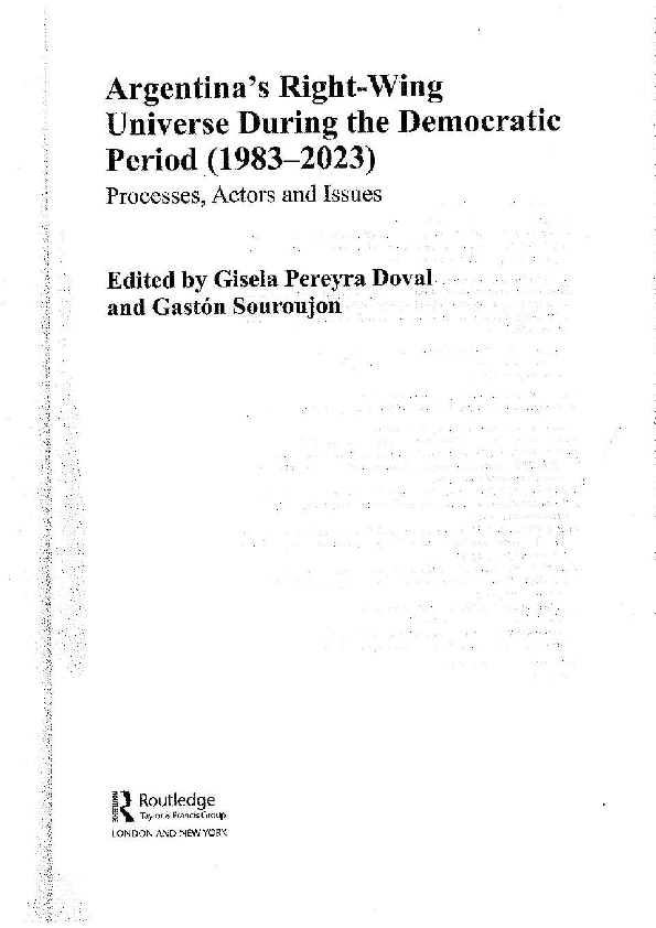 (PDF) Forking paths? Right-wing intellectuals after the democratic ...