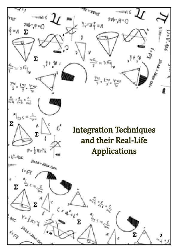 (PDF) Integration Techniqes and Their Real-Life Applications